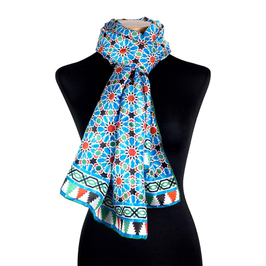 Pañuelos de Seda y Fulares con Estampados Originales - Hamzah