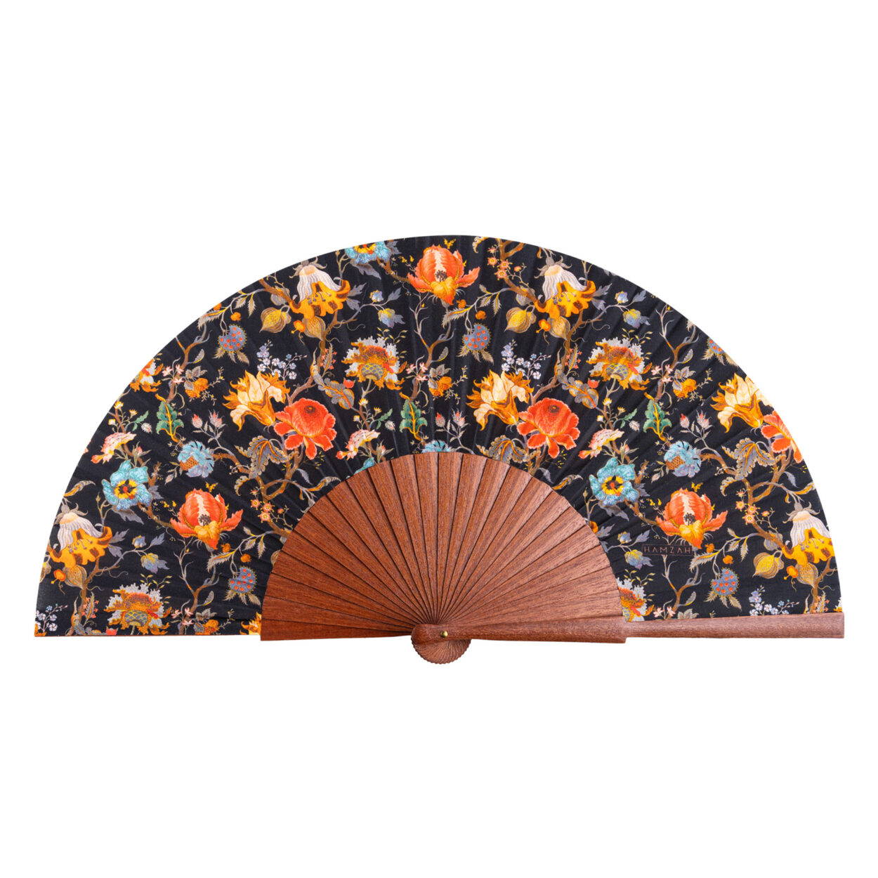 Spanish Hand Fans | Handmade Silk & Wood Fans • Hamzah