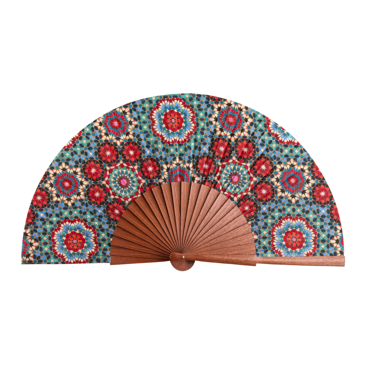 Spanish Hand Fans | Handmade Silk & Wood Fans • Hamzah