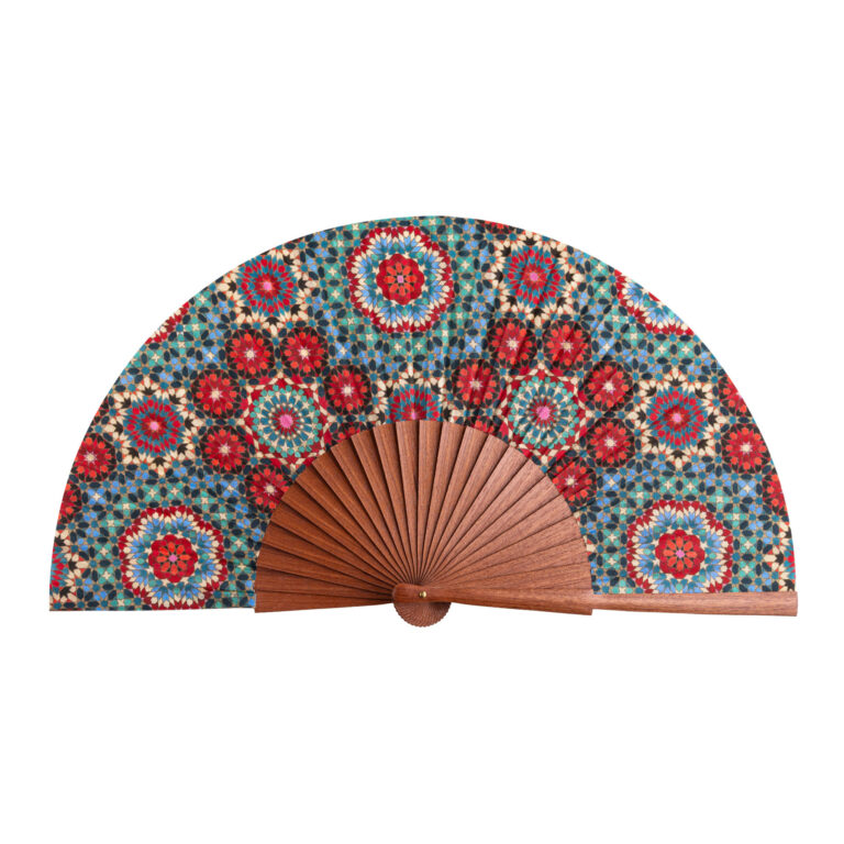 Spanish Hand Fans | Handmade Silk & Wood Fans • Hamzah